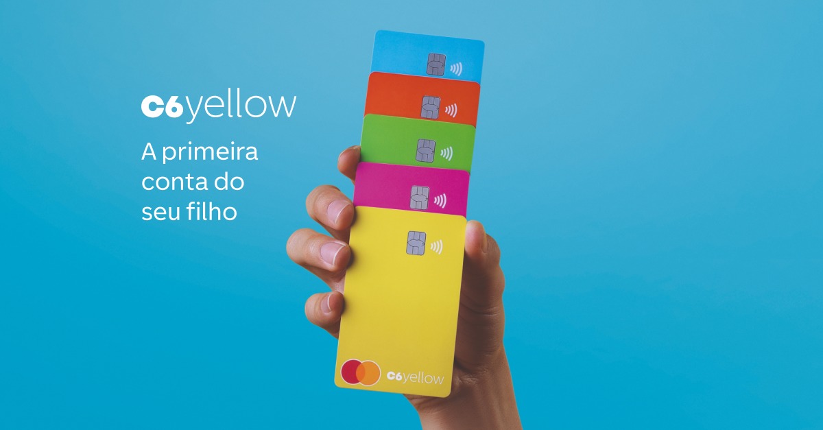 Aprenda a usar o cartão C6 Yellow para pagar a mesada do seu filho