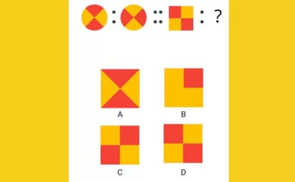 Novo teste de lógica para ser respondido em apenas 10 segundos