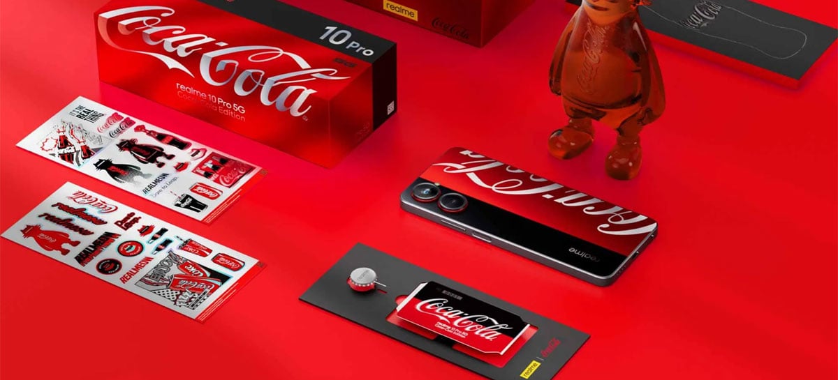 Realme 10 Pro 5G Coca-Cola Edition: Junte-se ao Luxo e à Potência com ...