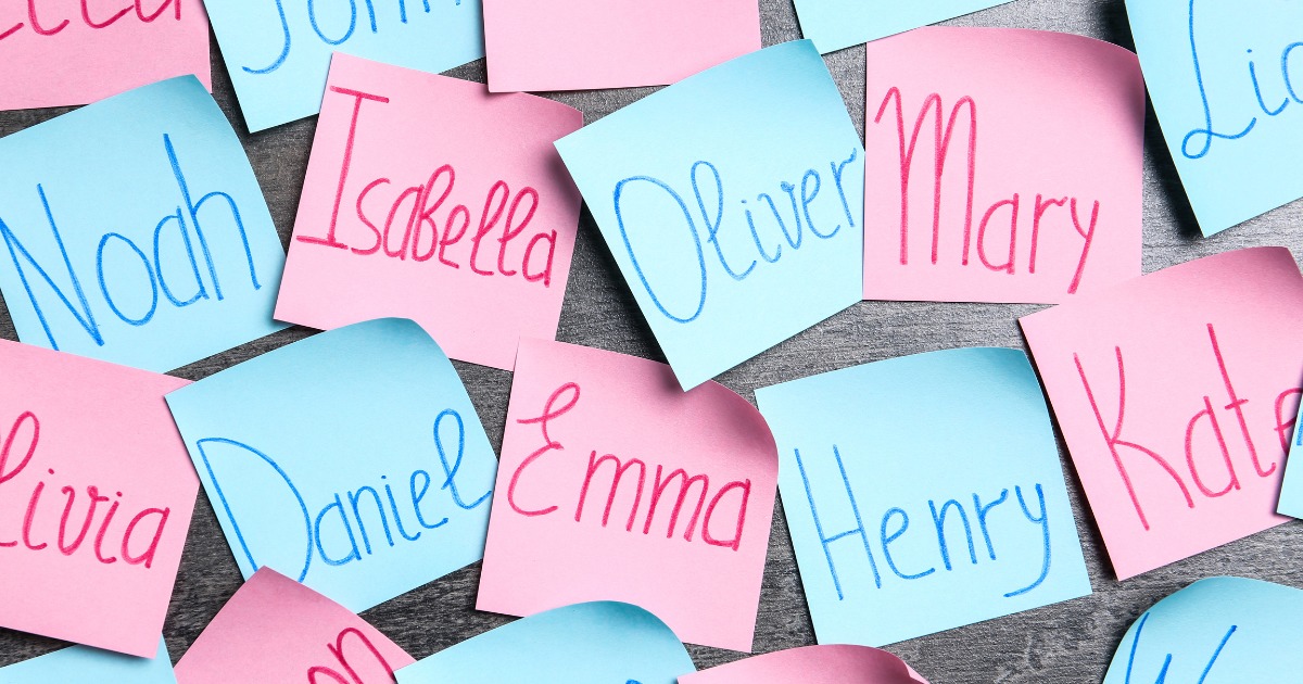 Opções de nomes clássicos que voltaram com tudo